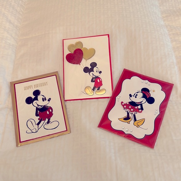 Papyrus | Holiday | Nwt Papyrus Disney Three Card Bundle 2 Birthday And ...
